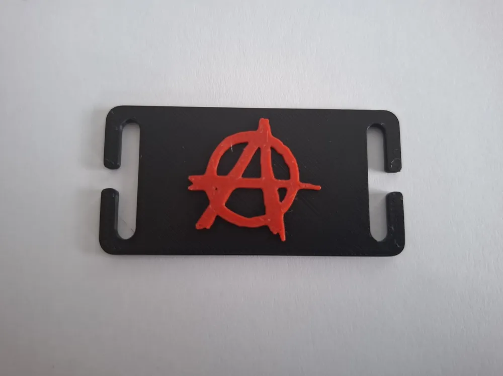 Patch logo fixation MOLLE - airsoft - Free 3D Print Model - MakerWorld