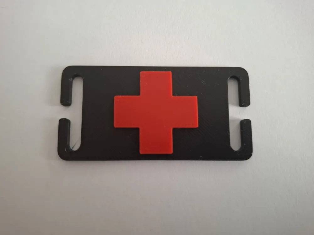 Patch logo fixation MOLLE - airsoft - Free 3D Print Model - MakerWorld