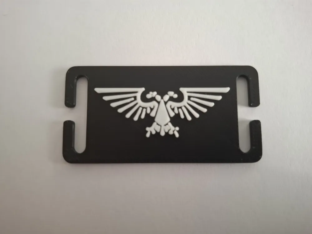 Patch logo fixation MOLLE - airsoft - Free 3D Print Model - MakerWorld