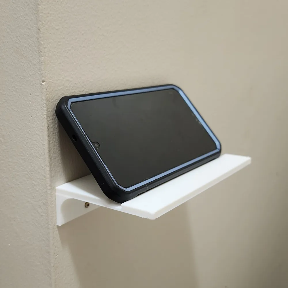 Phone Shelf - Free 3D Print Model - MakerWorld