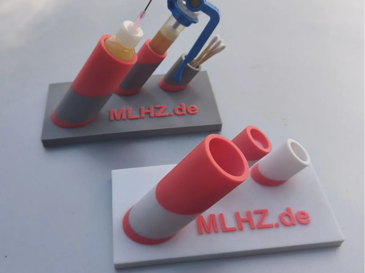 Mini Grease Gun Stand Holder MLHZ.de Grease Gun - Free 3D Print Model ...