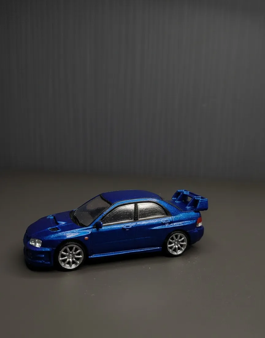 Subaru Impreza WRX STI - Miniature car - Free 3D Print Model - MakerWorld