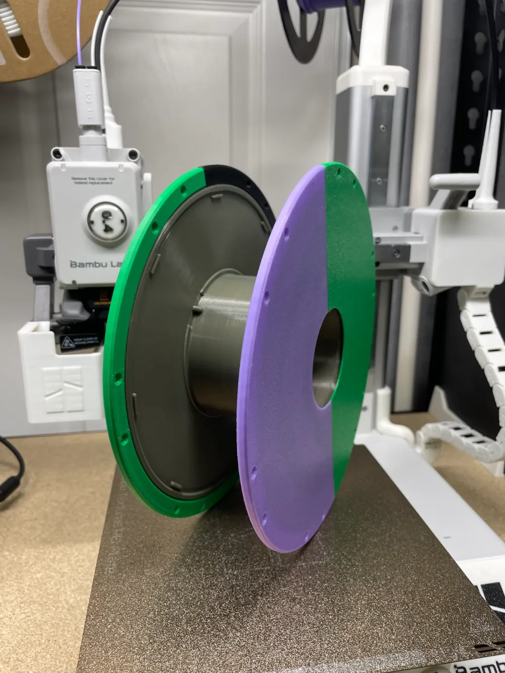 Extension for: Bambu Lab A1 Mini Spool by Andrew - MakerWorld
