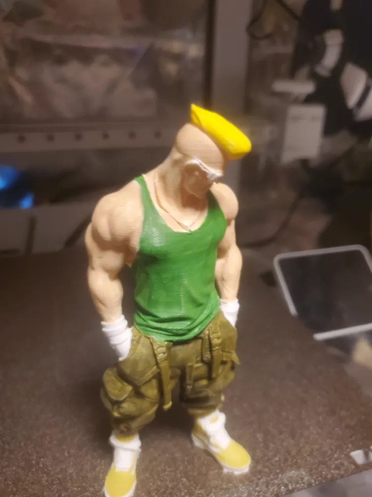 urban style guile - Free 3D Print Model - MakerWorld