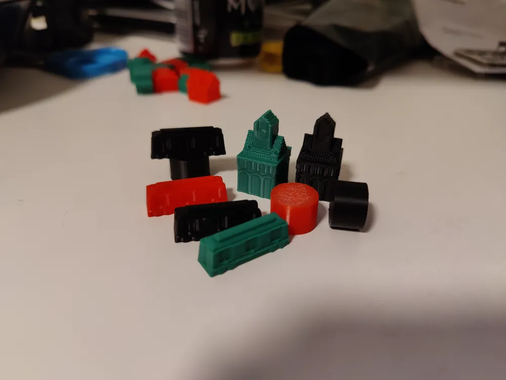 Ticket to Ride spare parts by Dan - MakerWorld