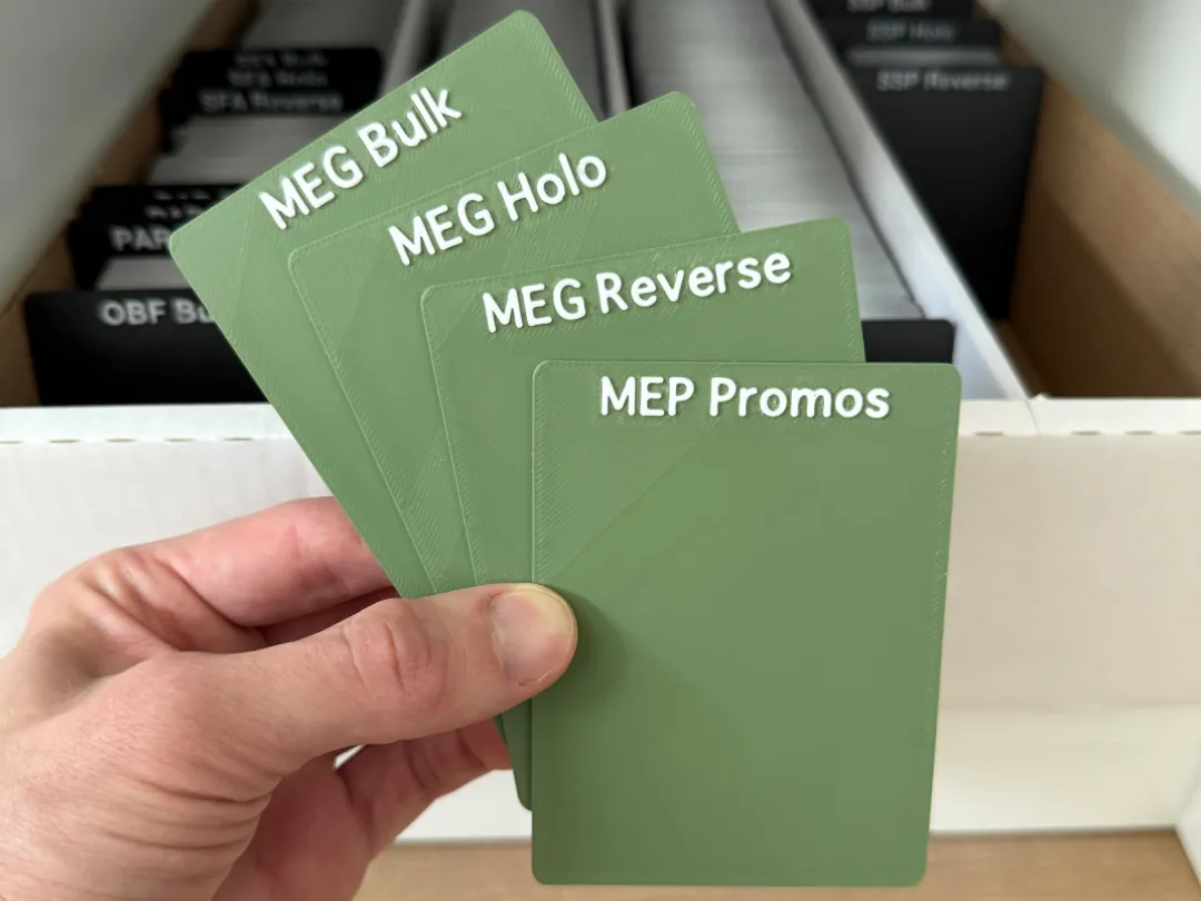 Pokémon Card Dividers - all MEGA Evolution Sets! by ITRaidDE MakerWorld ...