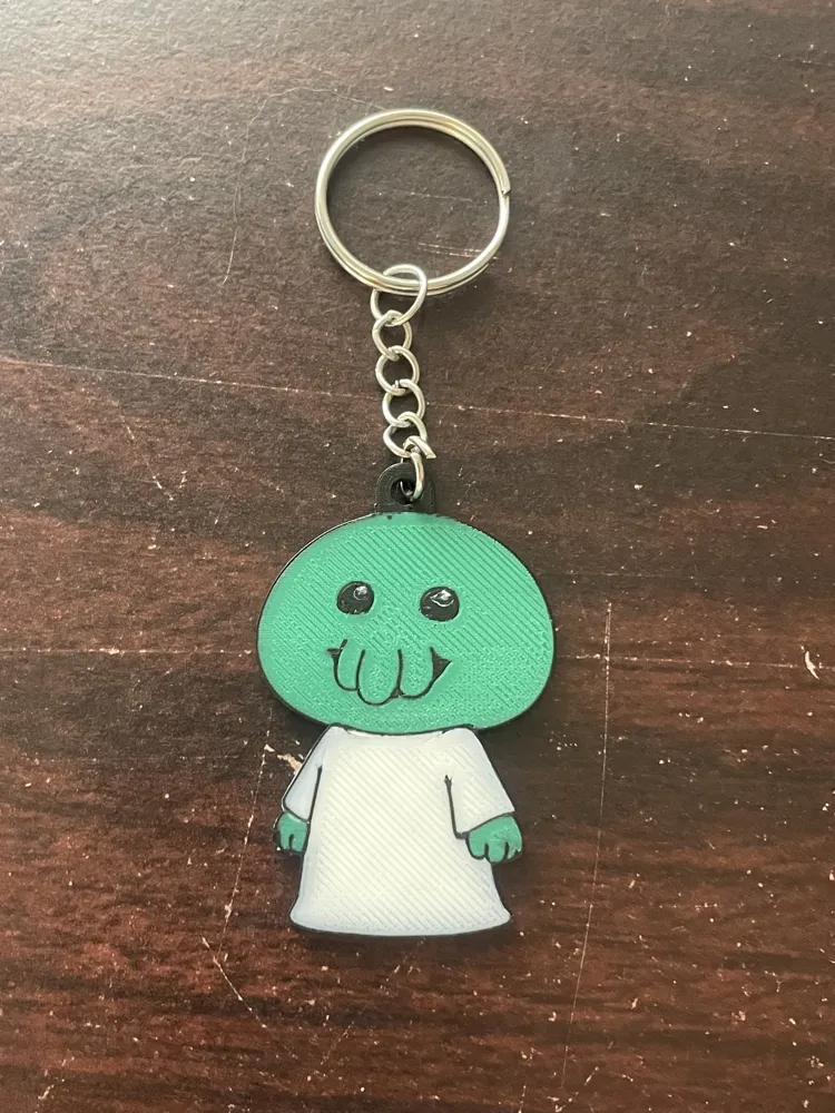 Minions & Monsters Keychains - Minion & Goomi - Free 3D Print Model ...