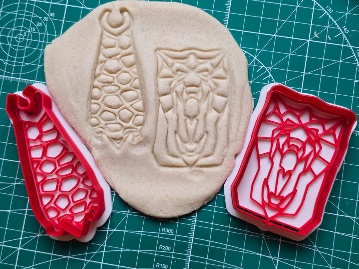 Umhang Drachenfeuerschild OSRS Ausstechform Stempel – Kostenloses 3D ...