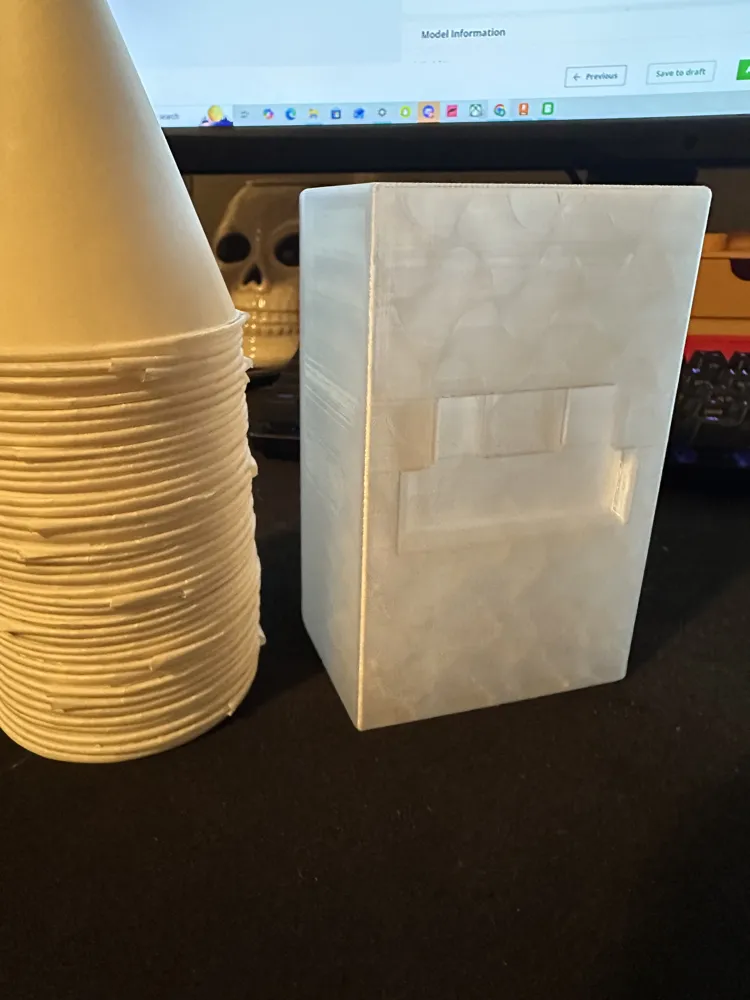 Cone paper cup dispenser - Free 3D Print Model - MakerWorld