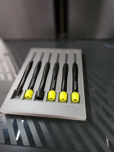 Gridfinity precision screwdriver bins by dakin80 - MakerWorld