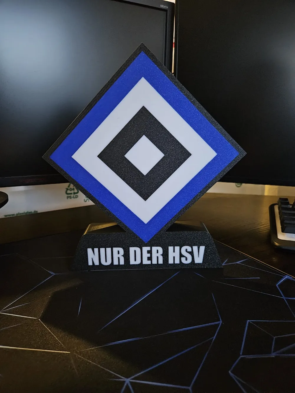 HSV Leuchtkasten # NUR DER HSV – Kostenloses 3D-Druckmodell – MakerWorld