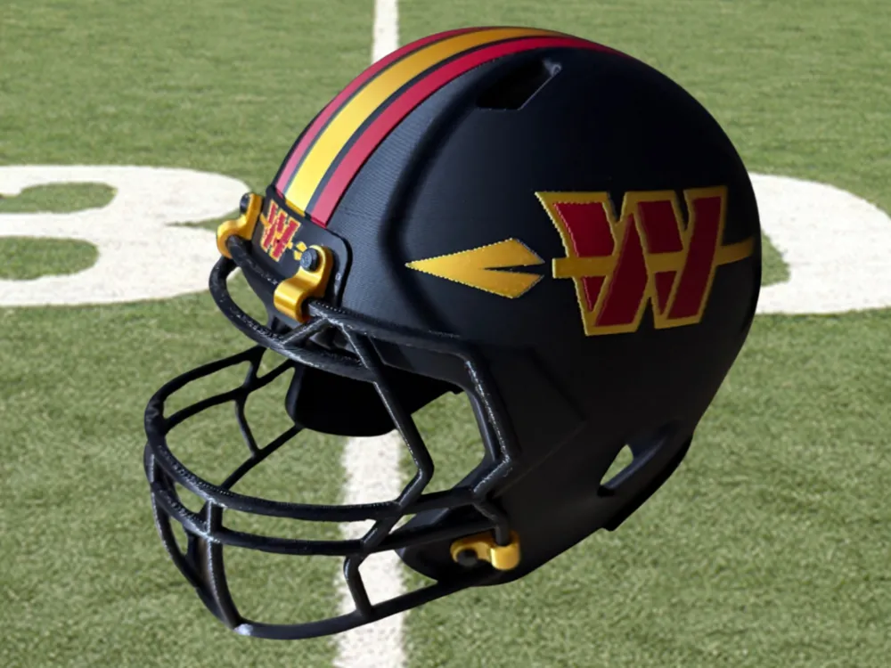 Washington Commanders ALT Football Helmet - Free 3D Print Model ...