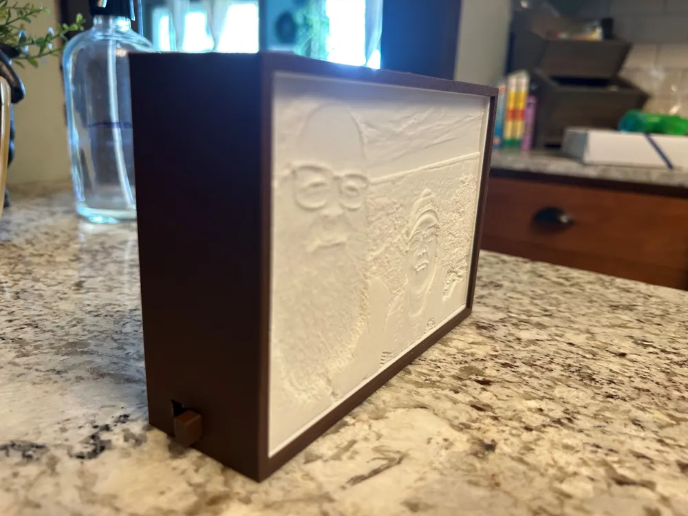 4x6 Double Sided Lithophane Light Box - Free 3D Print Model - MakerWorld