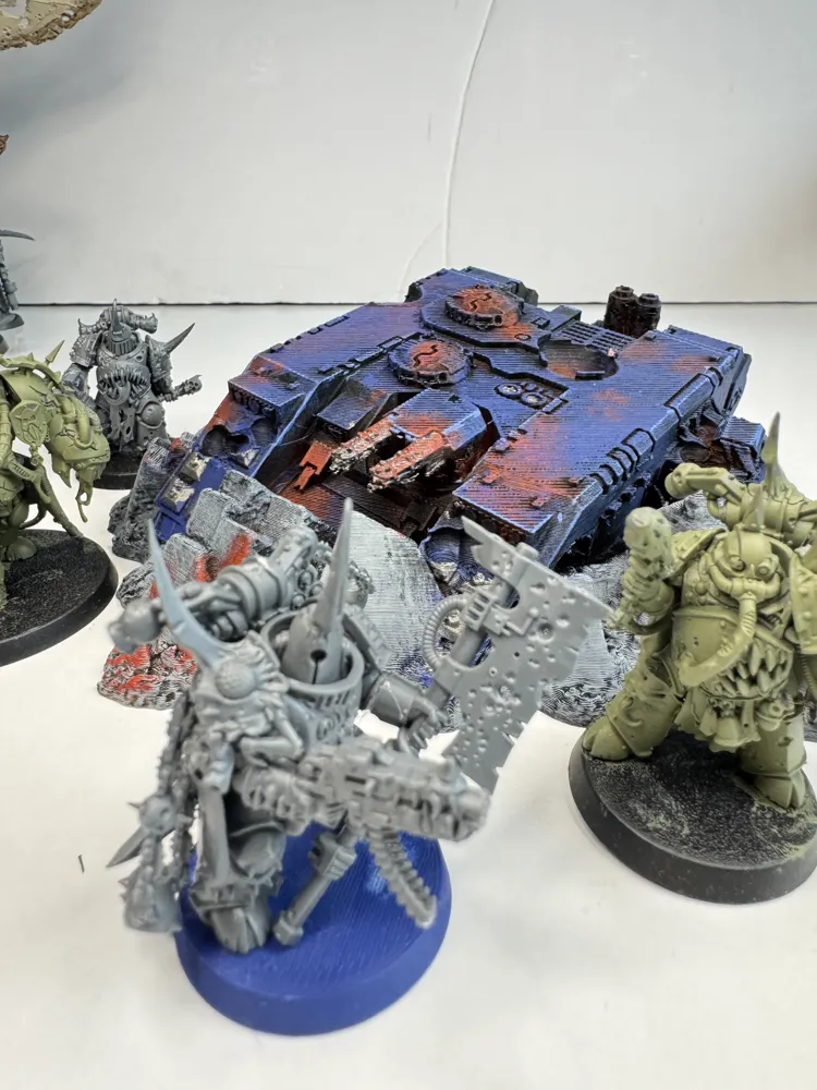 Destroyed 40k Land Raider by CrazyCatnip Studios MakerWorld: Download ...