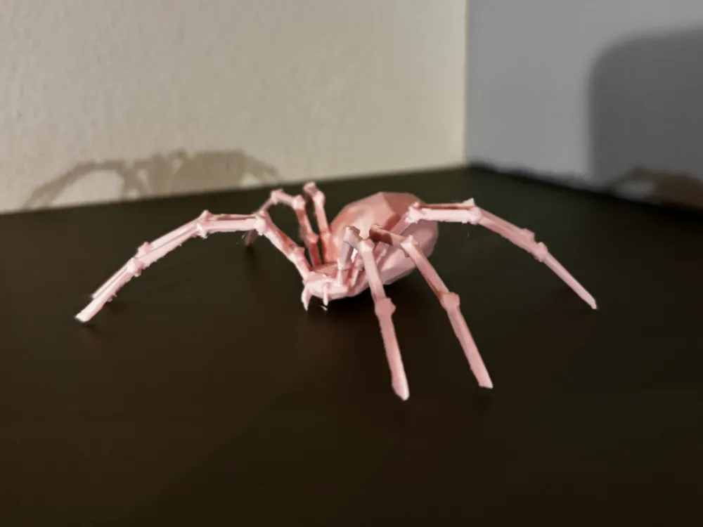 Low Poly Spider by Zorzet90 MakerWorld: Download Free 3D Models