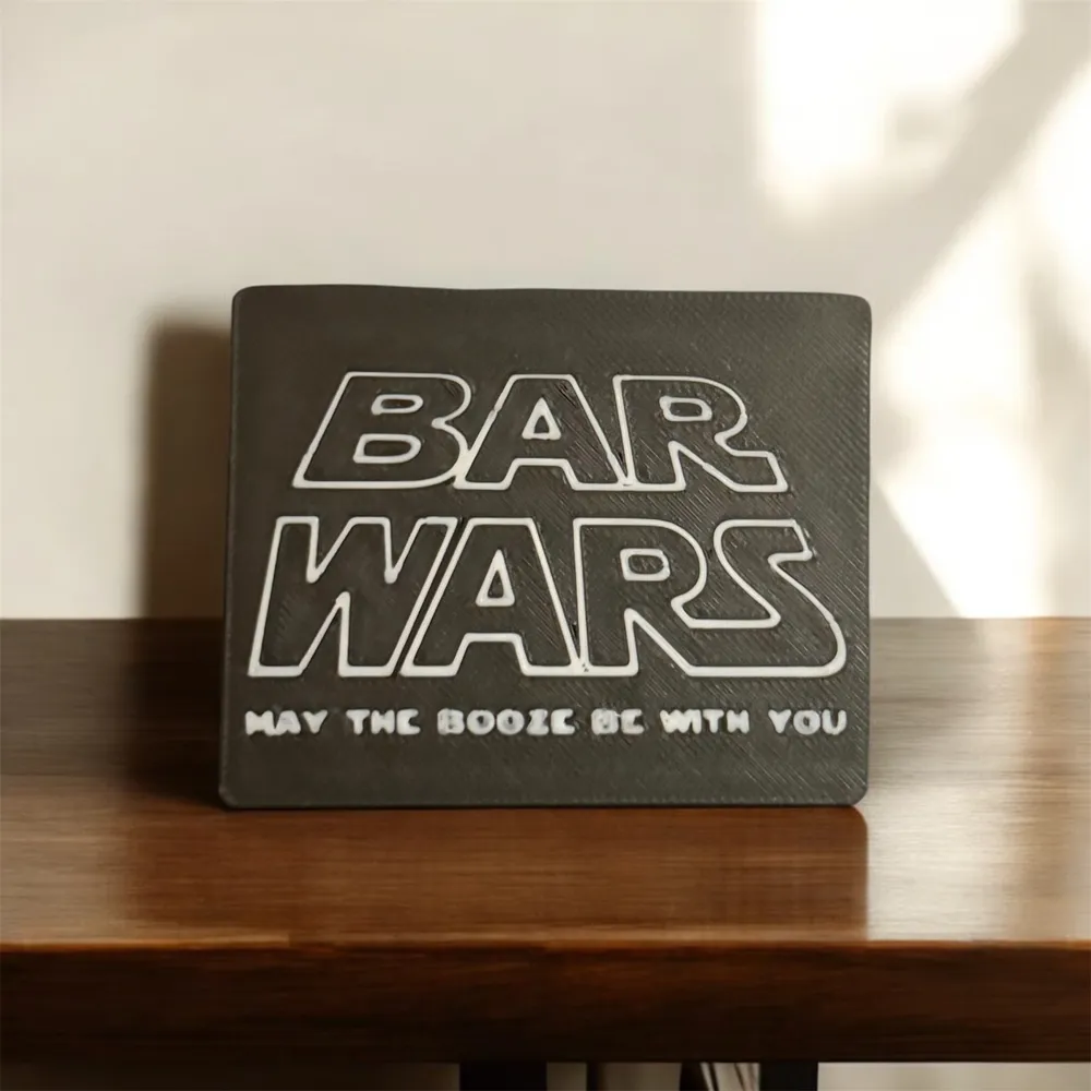 Bar Wars - Free 3D Print Model - MakerWorld