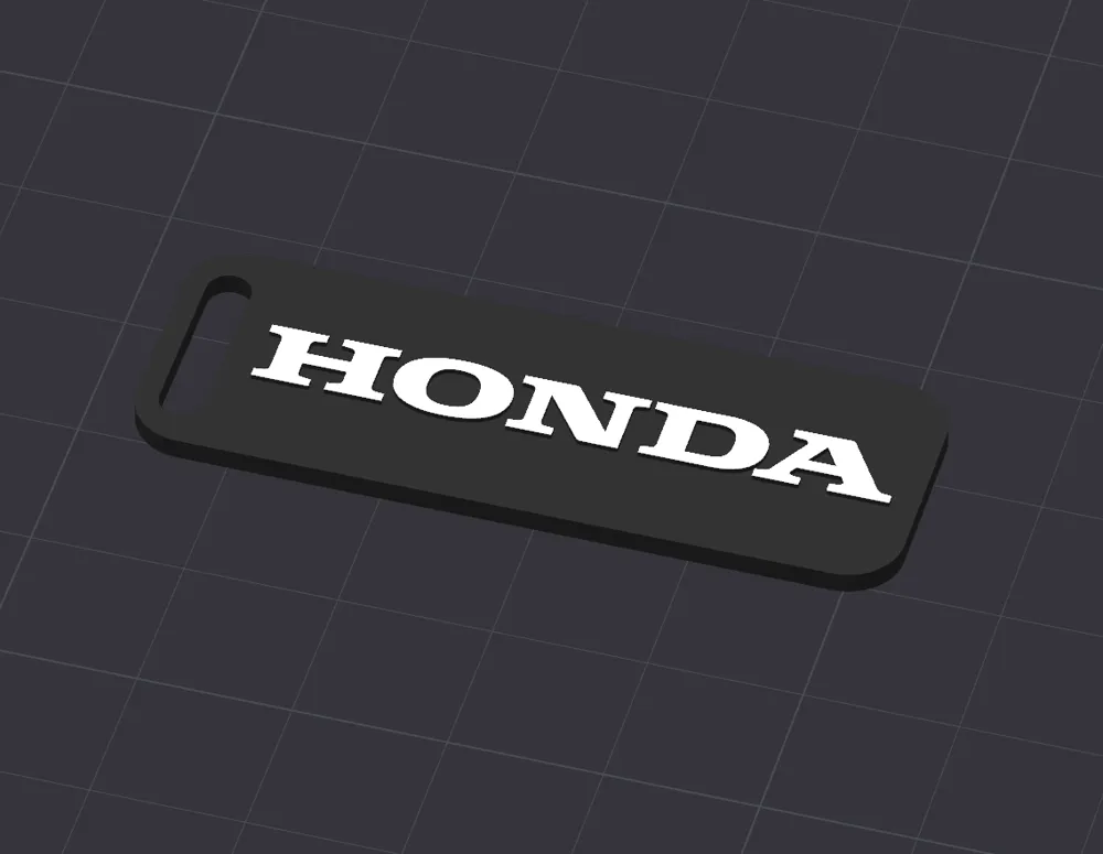 Honda Keychain - AMS Ready by TheBasedDoge - MakerWorld
