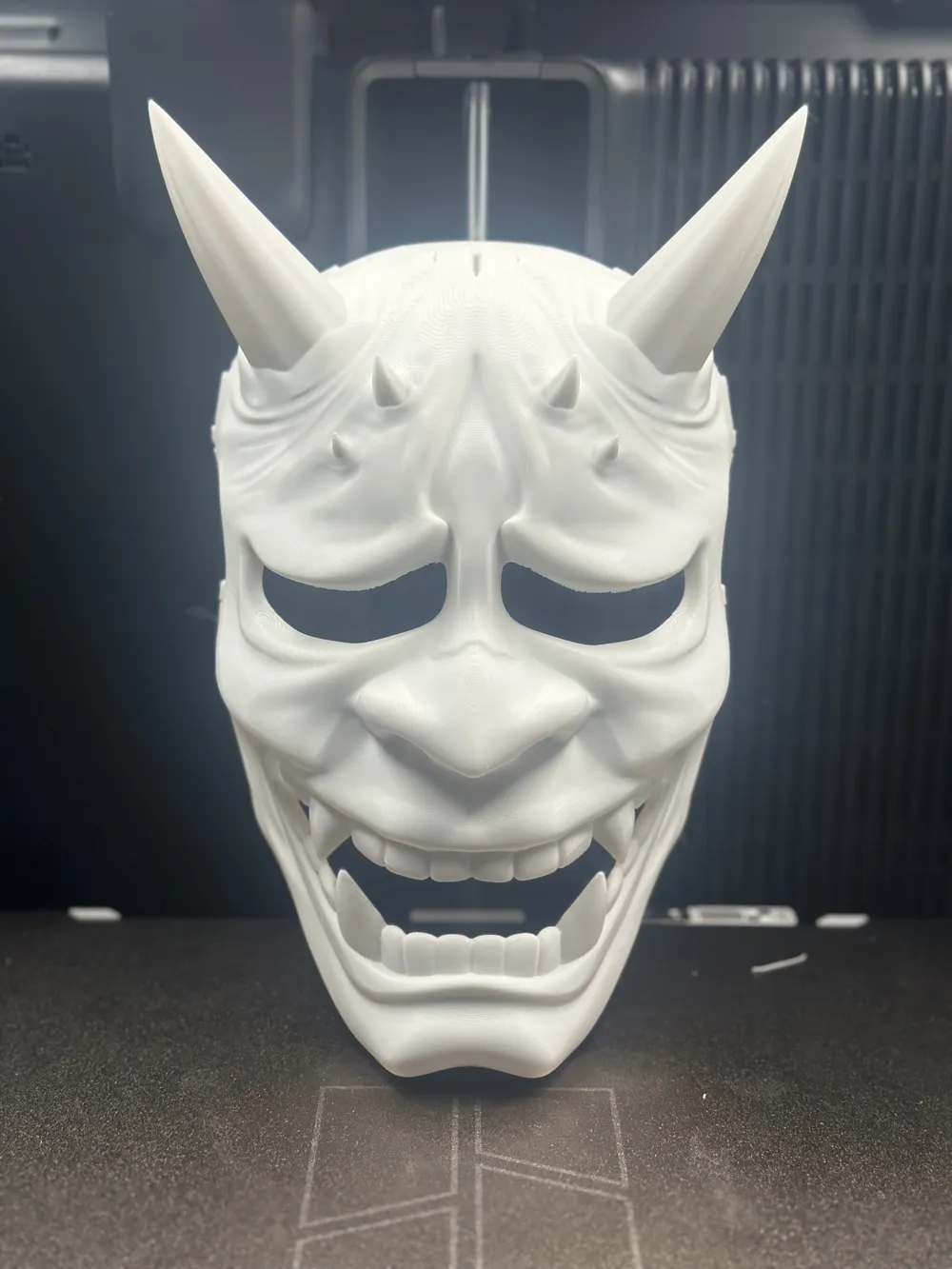 Paper Hannya Mask - Free 3D Print Model - MakerWorld