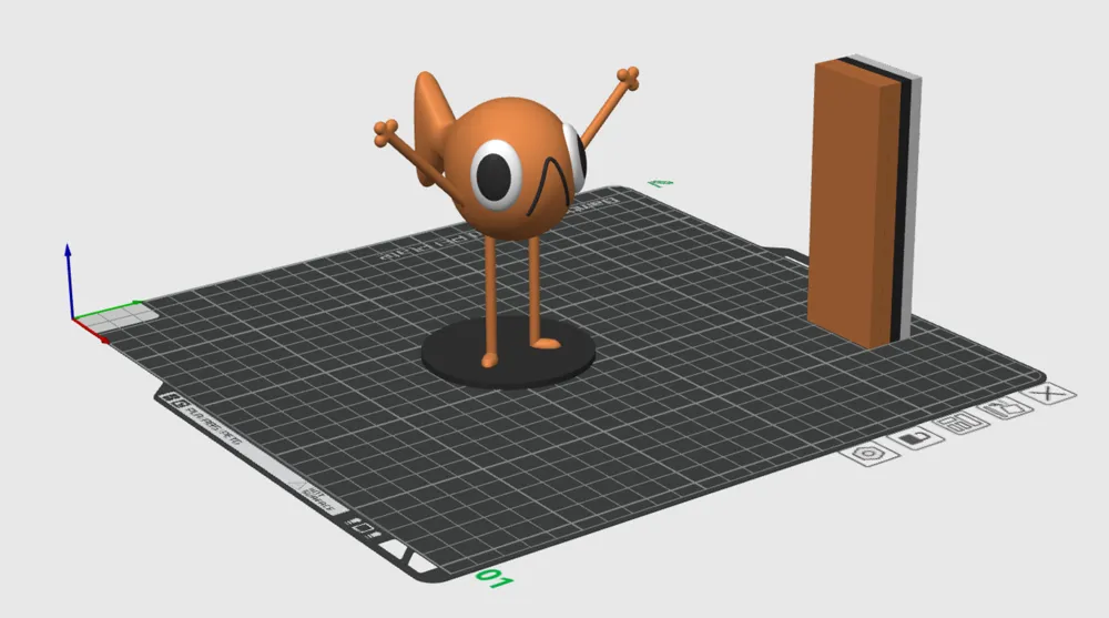 Le Poisson Steve (3D model timelapse) by Samm MakerWorld: Download Free ...