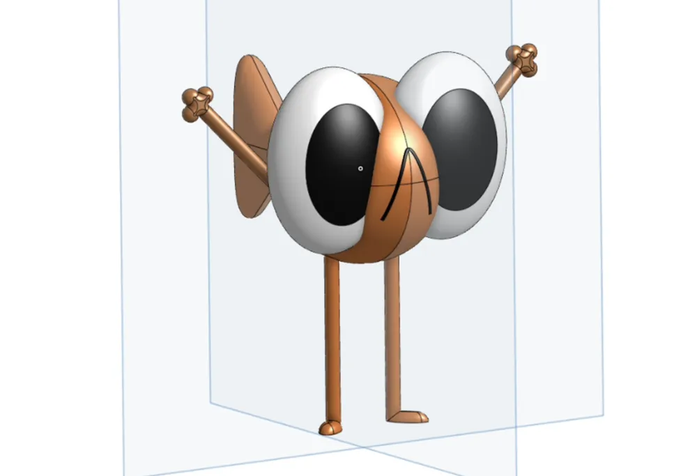 Le Poisson Steve (3D model timelapse) by Samm MakerWorld: Download Free ...