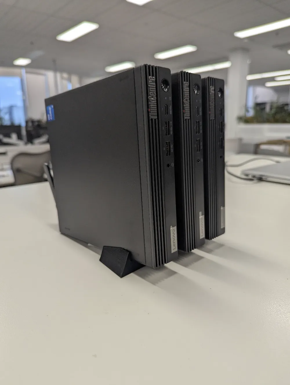 Lenovo ThinkCentre Triple Vertical Stand by tsarrrstudio - MakerWorld