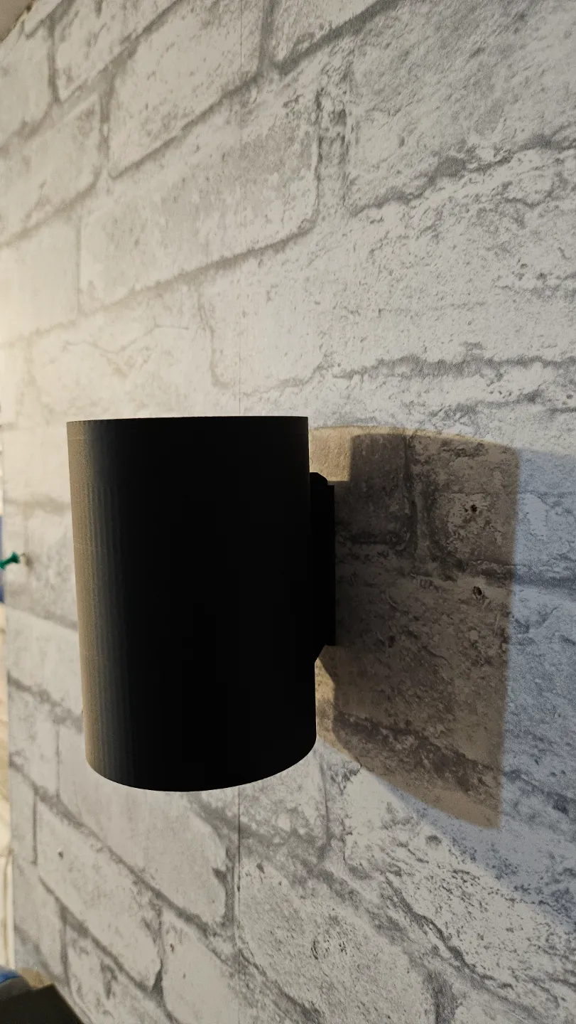 Double sided Cylindrical LED Puck wall Light by Tommy Gun - MakerWorld