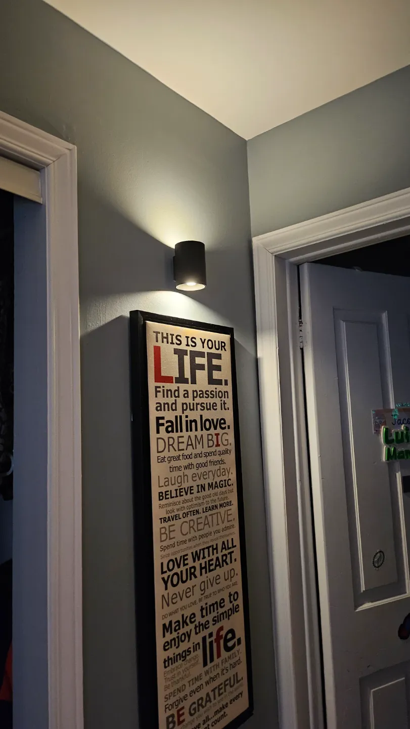 Double sided Cylindrical LED Puck wall Light by Tommy Gun - MakerWorld
