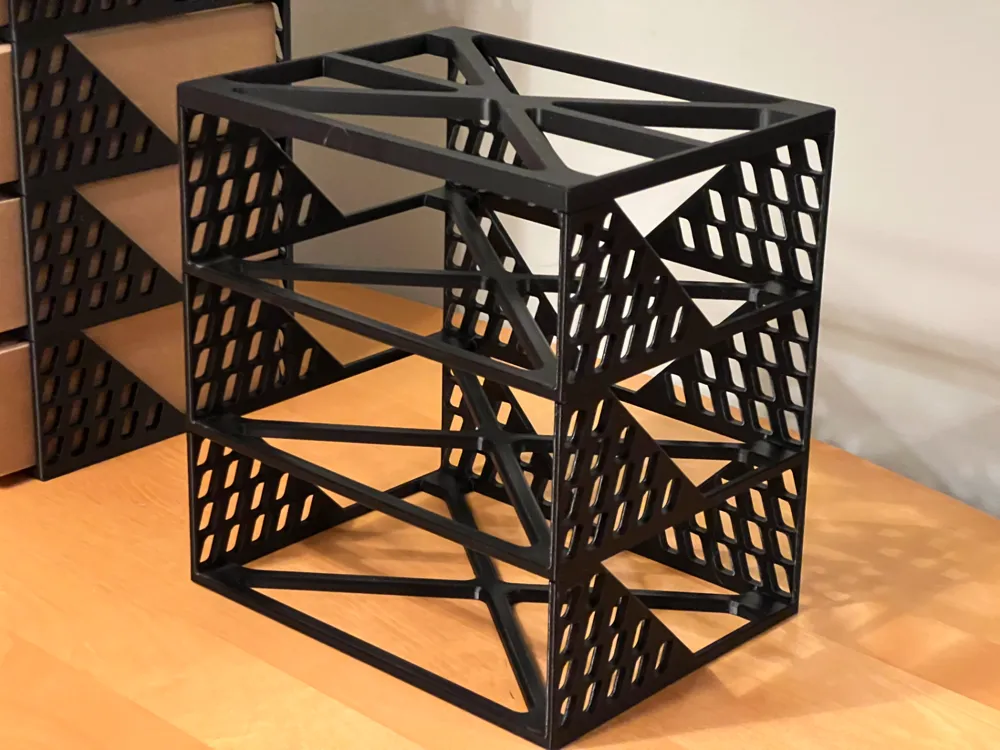 Filament storage stack Bambu boxes stackable trays by SY3D MakerWorld: Download Free 3D Models