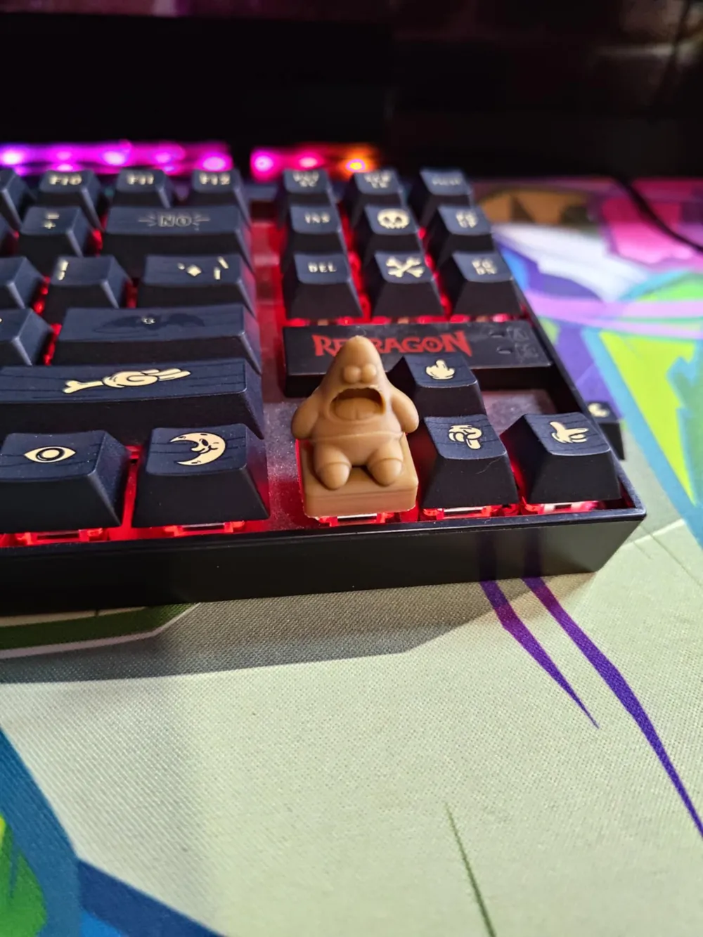 Shook Patrick Star Keycap by DED Original MakerWorld: Download Free 3D Models