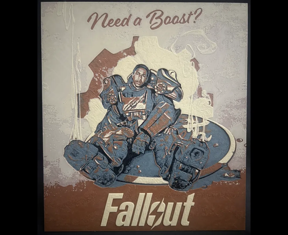 Fallout Series Poster - Maximus by Regis - MakerWorld