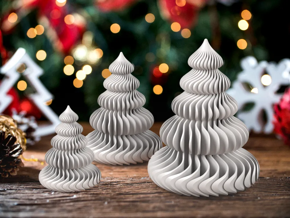 Christmas tree by evax design - MakerWorld