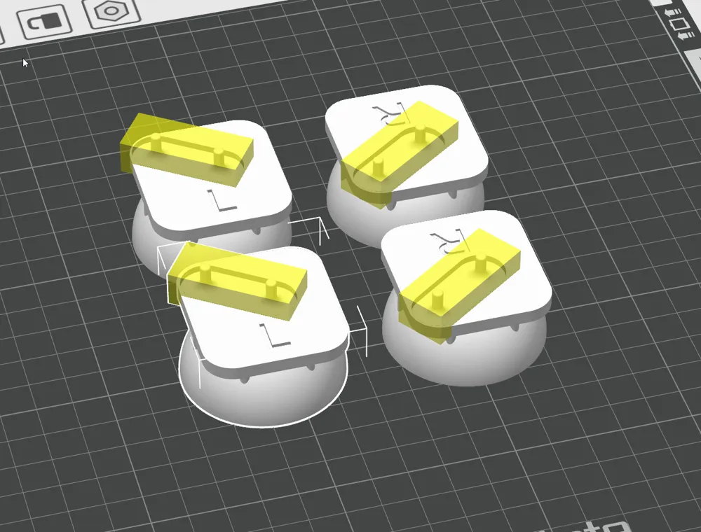 Bambu Lab A1 Squash ball Feet by TheOneNr42 - MakerWorld