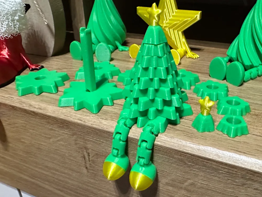 Spinny Christmas Tree by Fresh_Design MakerWorld: Download Free 3D Models