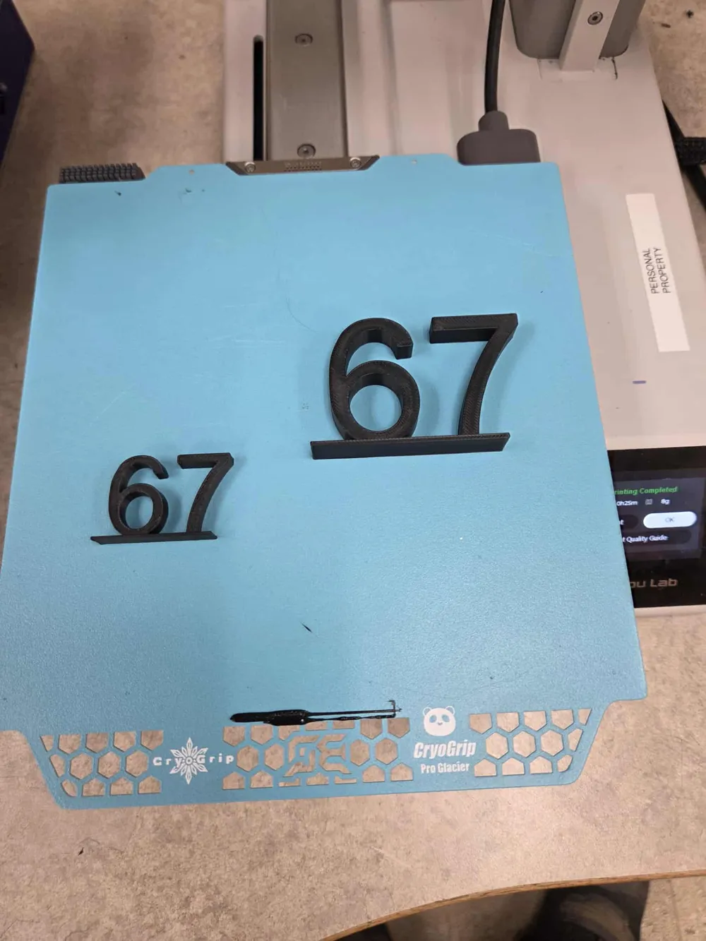 “67” – The Number That Broke The Internet - Free 3D Print Model ...