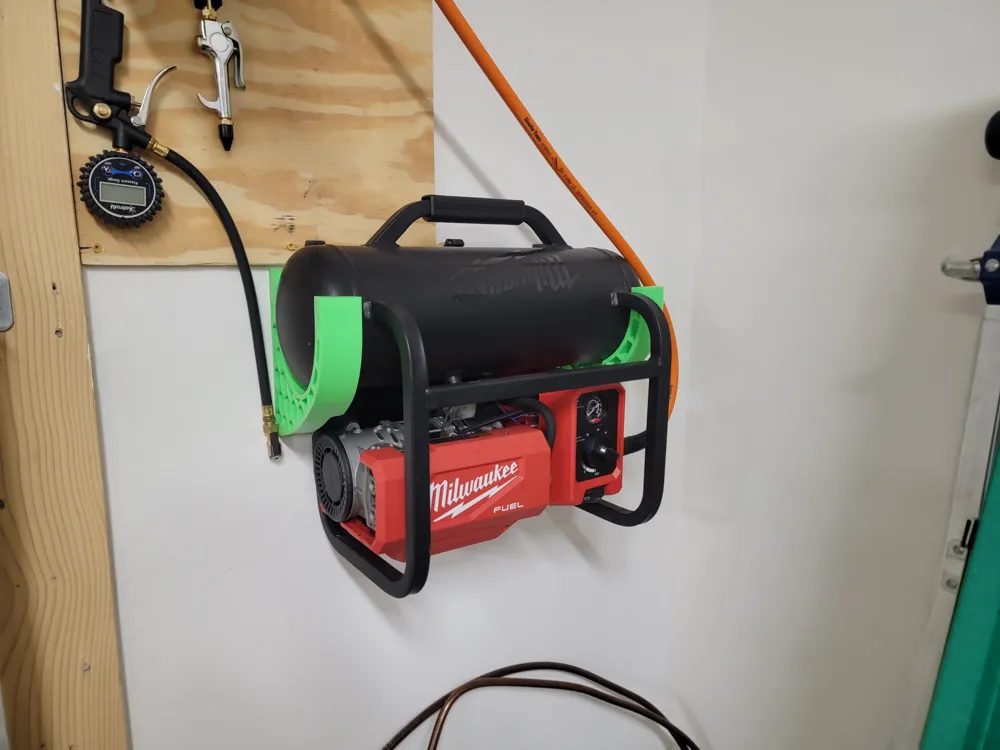 M18 2 Gallon Compact Quiet Compressor Wall Mount by tworiginal ...