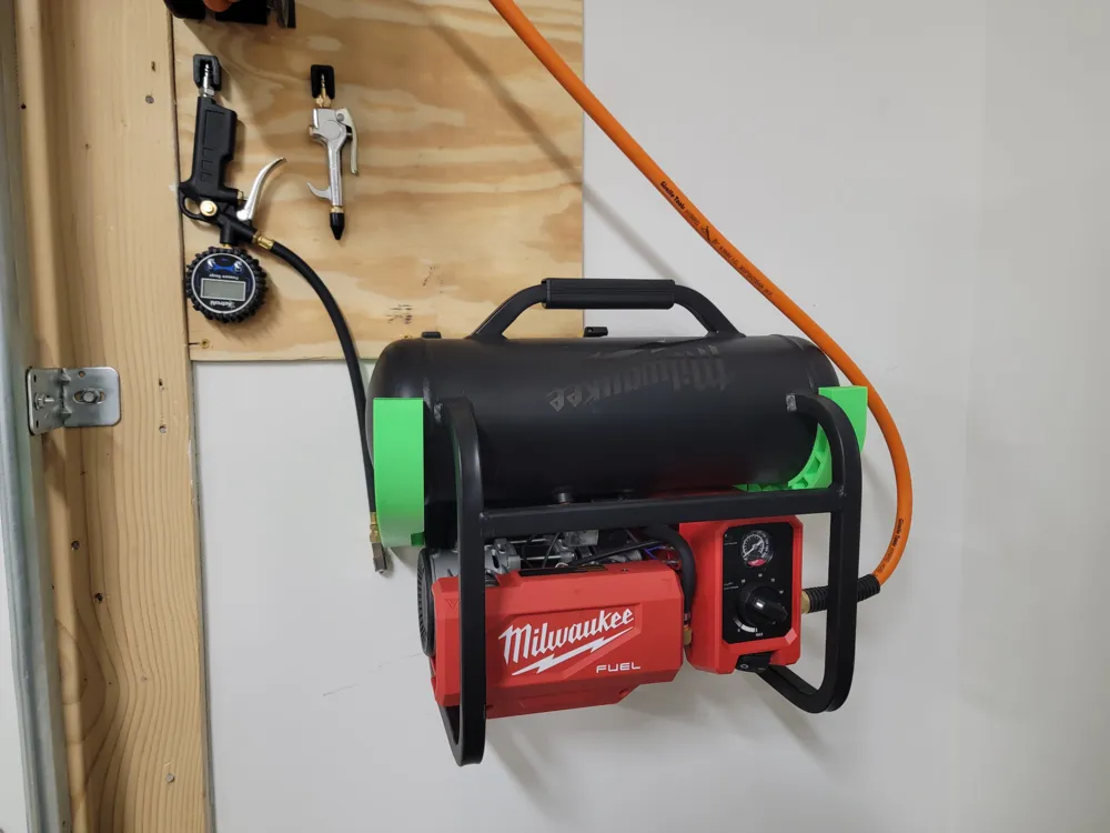 M18 2 Gallon Compact Quiet Compressor Wall Mount by tworiginal - MakerWorld