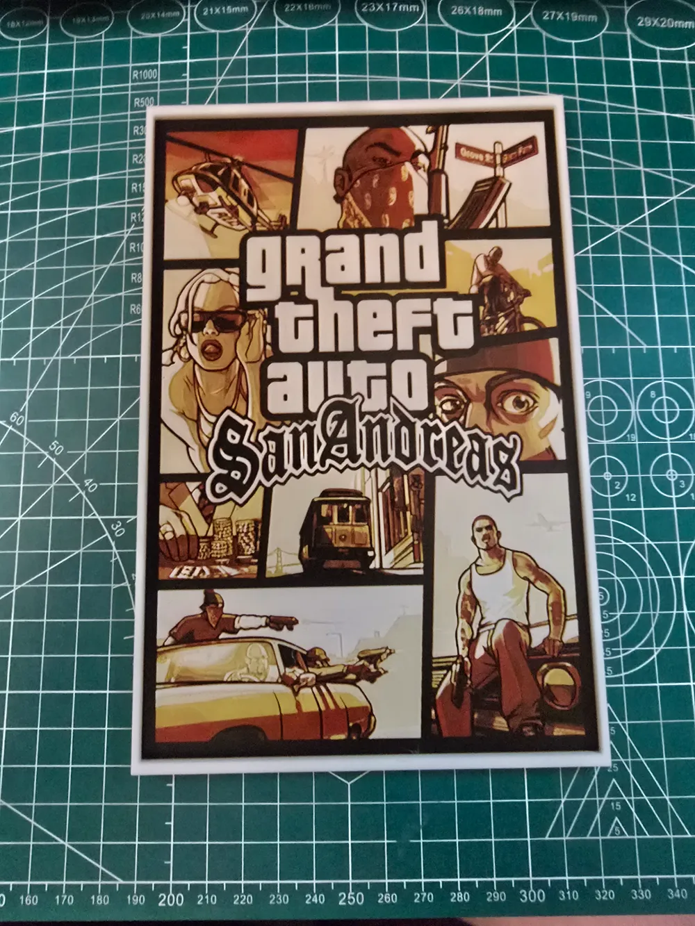 Grand Theft Auto: San Andreas Poster - Hueforge by Lumpy3D MakerWorld ...