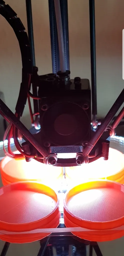 70mm LED Ring mount for Anycubic Kossel by planetace - MakerWorld