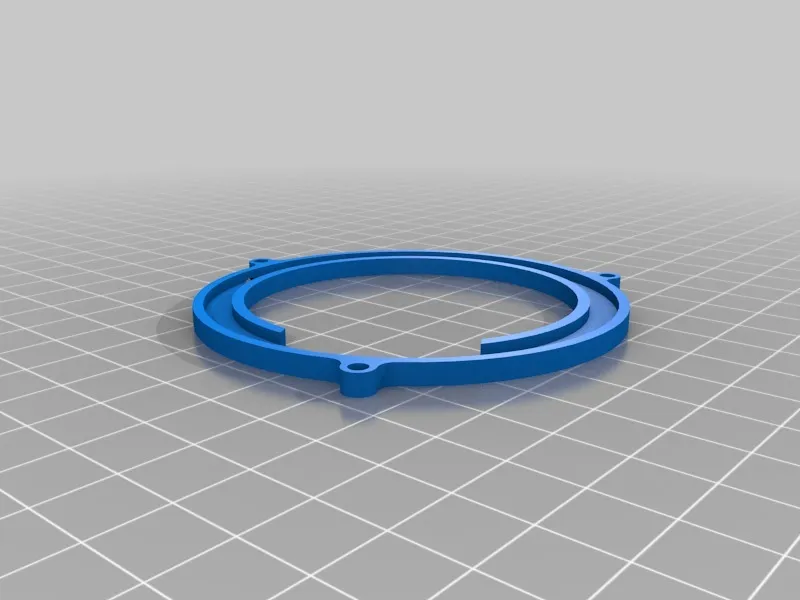 70mm LED Ring mount for Anycubic Kossel by planetace - MakerWorld