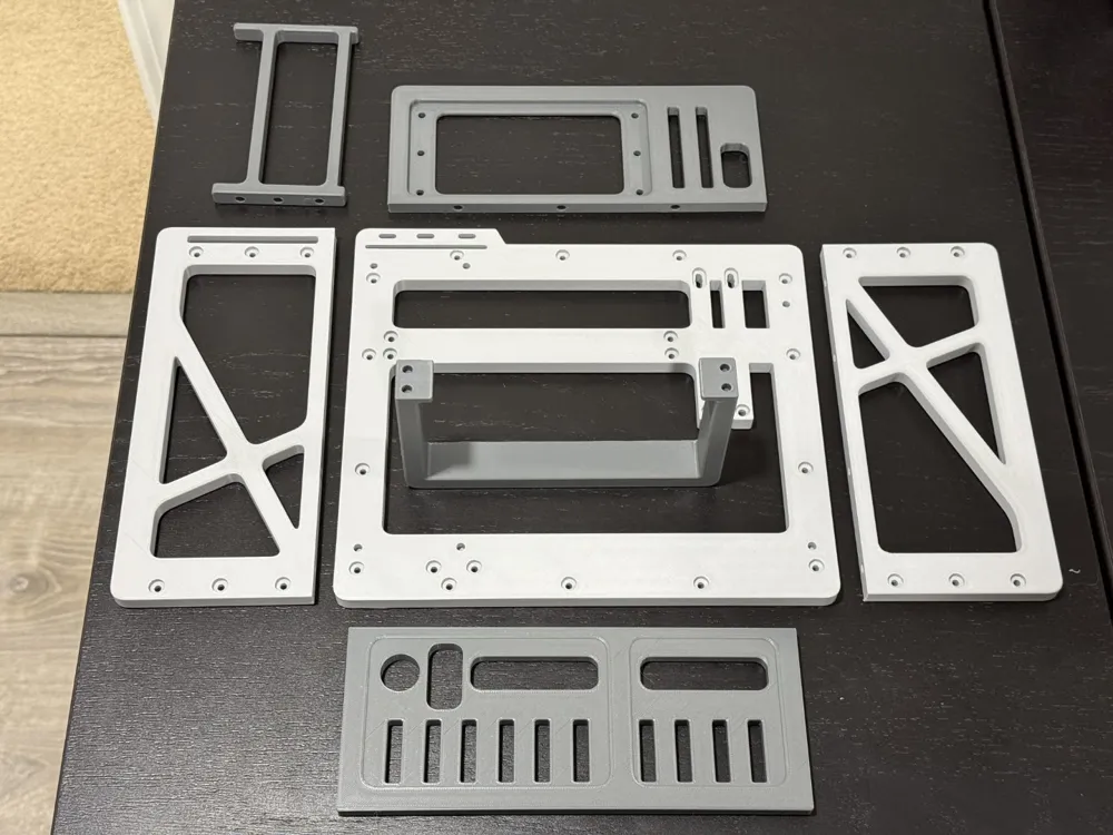 SFF ITX / mATX Open Air Case / Chassis / Bench Remixed by Auggie19 ...