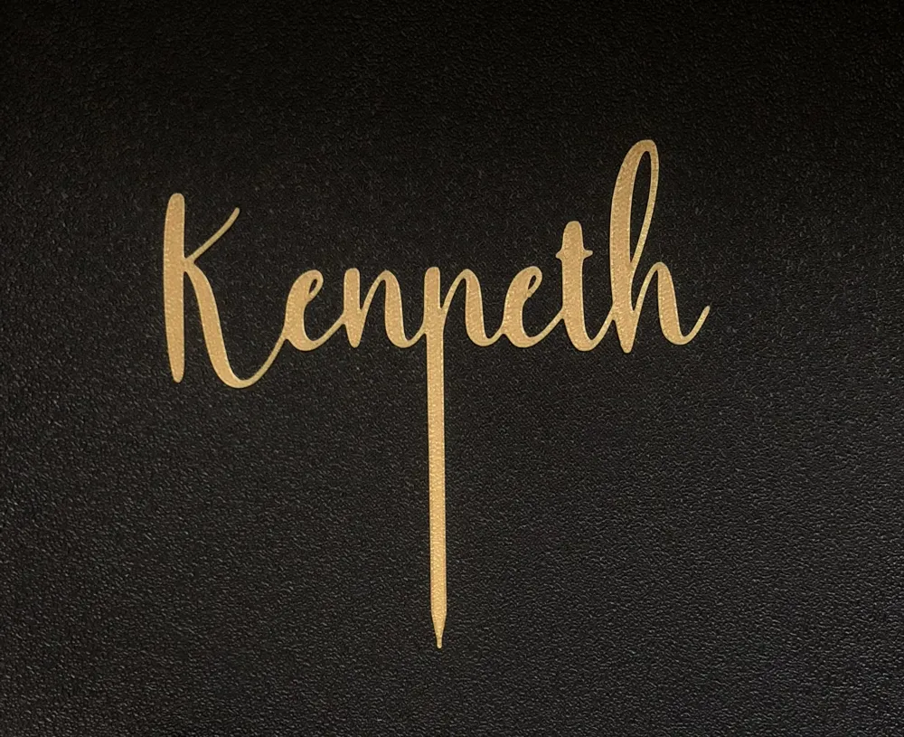 Kenneth cake topper - Free 3D Print Model - MakerWorld
