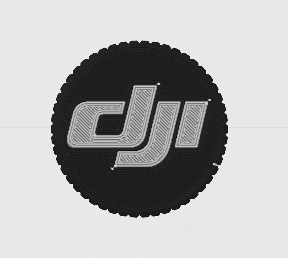 DJI Osmo Action 4 lens cap with logo - Free 3D Print Model - MakerWorld