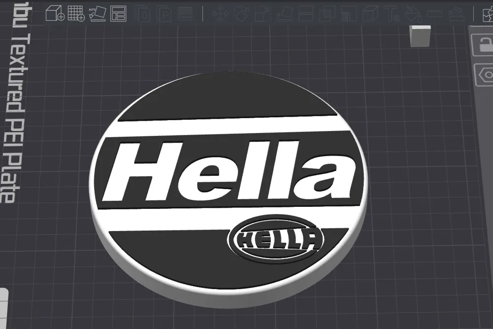 Hella cup cover golf mk2 - Free 3D Print Model - MakerWorld