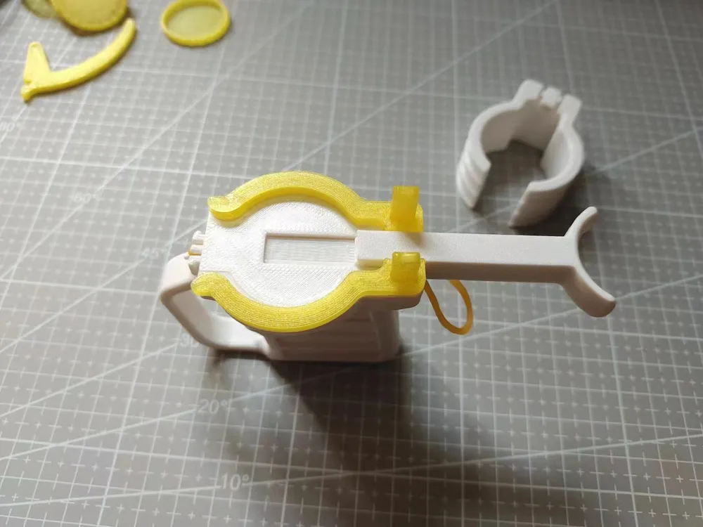 8-Shot Disc Shooter Split Parts to Print Remixed by 八哲 - MakerWorld