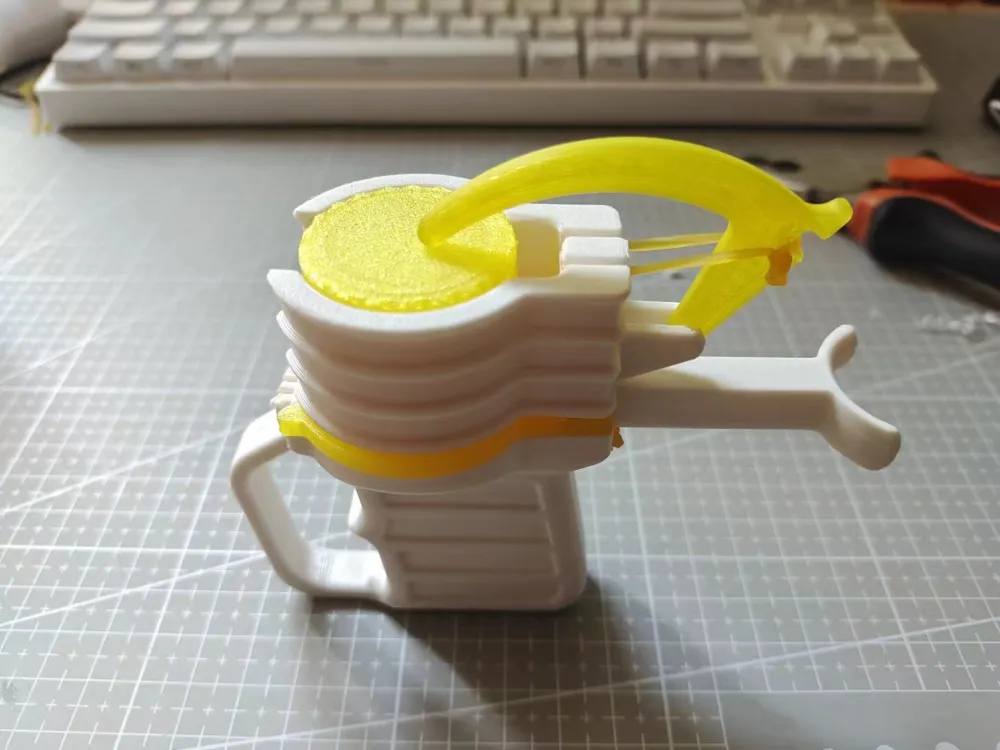 8-Shot Disc Shooter Split Parts to Print Remixed by Baze - MakerWorld