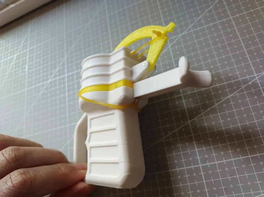 8-Shot Disc Shooter Split Parts to Print Remixed by Baze - MakerWorld