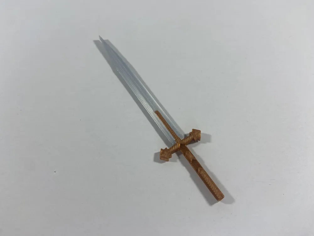 Dummy 13 Sword 5 - Free 3D Print Model - MakerWorld