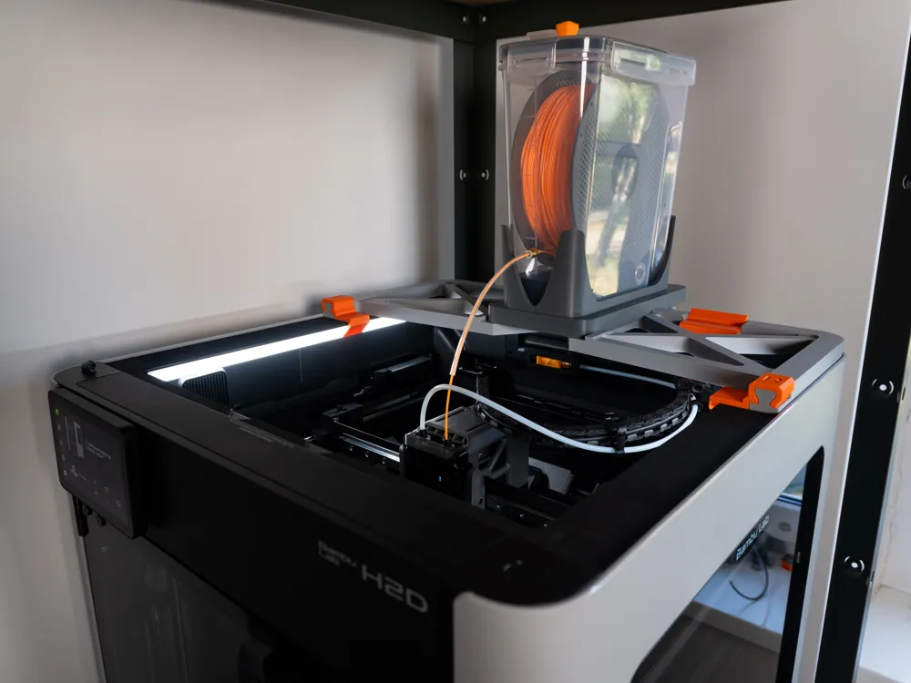 Drybox/Polydryer Top Mount for H2D and H2S by Henryk MakerWorld ...