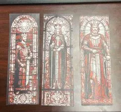 Set of 3 Bookmarks - Stained Glass Cathedral Window of the Legend of ...