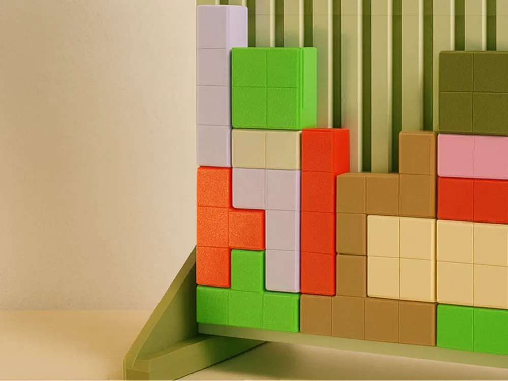 Analog Tetris by 3D Paint Lab MakerWorld: Download Free 3D Models